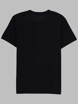 Dolce & Gabbana T-shirt In Cotone Con Patch - Black