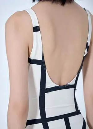 TOTEME Monogram Swimsuit