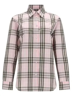 Burberry Check Shirt - Pink