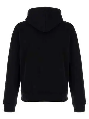 Moschino Print Hoodie - Black