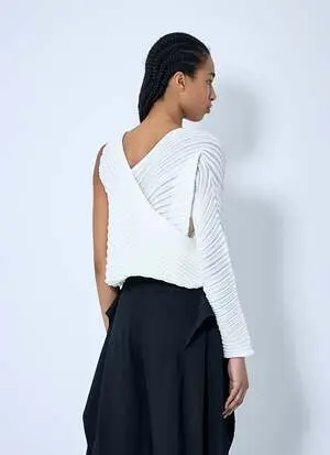Issey Miyake Stream Knit Top