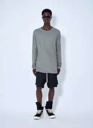 Rick Owens Jumbo Double Ls T-shirt - White