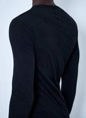 Rick Owens Long Sleeve Crewneck Top