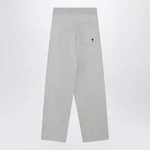AMI Paris De Coeur Jogger Pants - Gray
