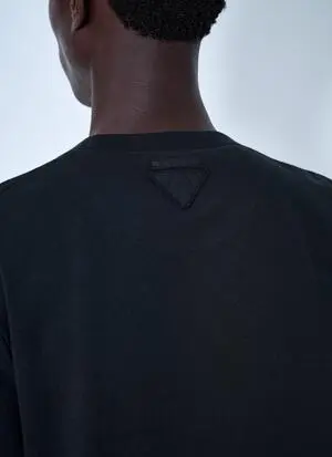 Prada Cotton Jersey T-shirt - Black