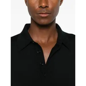 TOM FORD Polo Shirts - Black