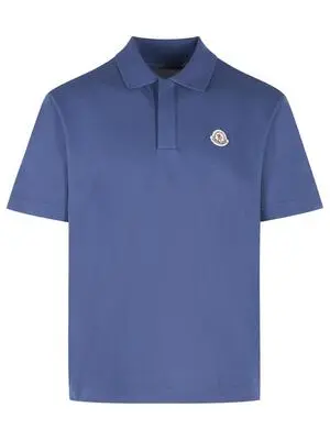 Moncler Polo Shirt In Cotton