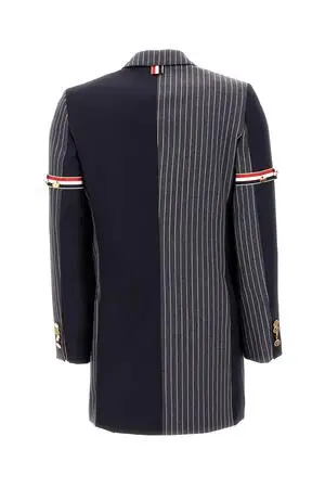 Thom Browne Striped Paneled Blazer