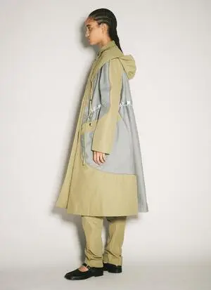 KIKO KOSTADINOV Herne Hooded Trench Coat - Green