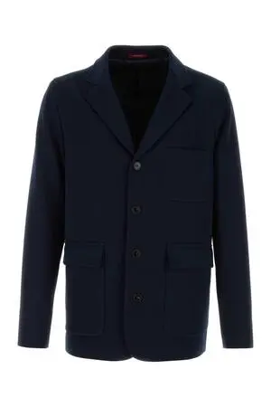 Gucci Dark Jersey Blazer - Blue