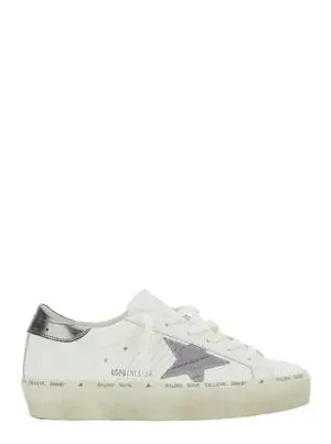 GOLDEN GOOSE GOLDEN GOOSE Hi Star Leather Low Top Sneakers Multicolor