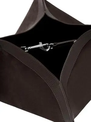 Yuzefi Borsa Wonton Bag - Brown