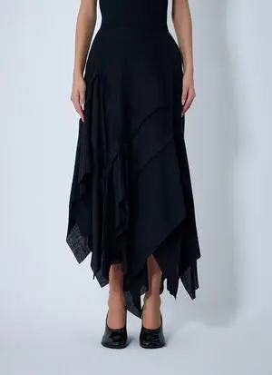 Yohji Yamamoto Midi Skirts