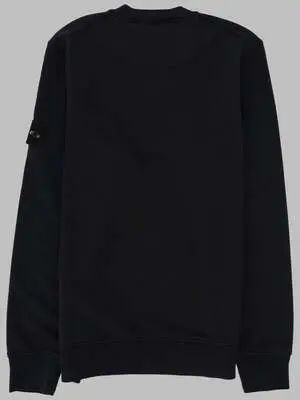 Stone Island Felpa Con Patch Logo