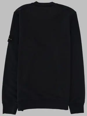 Stone Island Logo Patch Sweatshirt - Blue