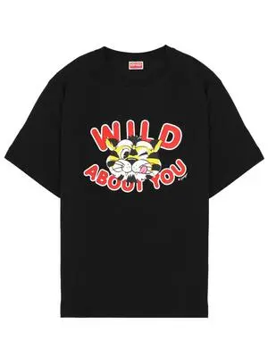 Kenzo Wild Tiger T-shirt - Black