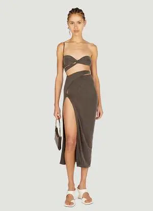 Jacquemus Le Bandeau Espelho Top