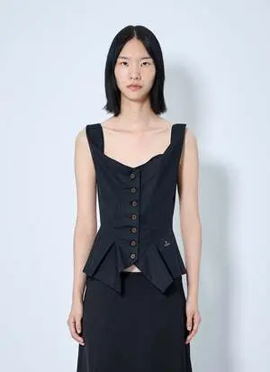 VIVIENNE WESTWOOD Monday Vest - Black