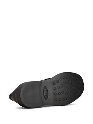 TOD'S Leather Loafers - Black