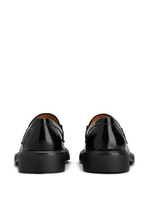 TOD'S Leather Loafers - Black