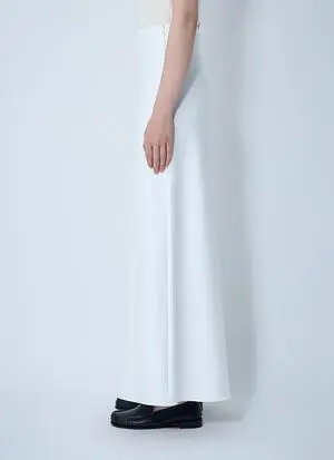 Max Mara Vernice Midi Skirt - White