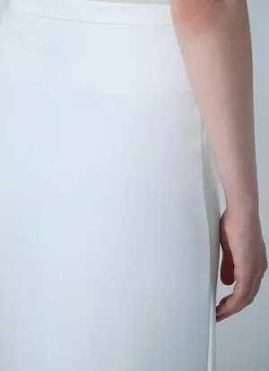 Max Mara Vernice Midi Skirt - White