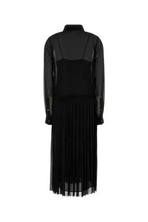 AMI Paris Polyester Shirt Dress