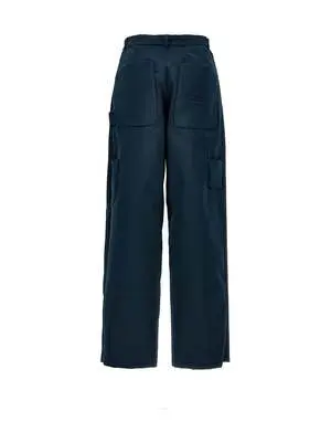 Etro Pegaso' Cargo Pants - Blue