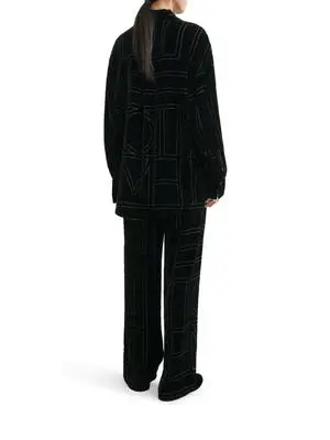 TOTEME Oversized Devoré Shirt