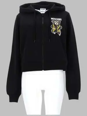 Moschino Felpa Teddy - Black