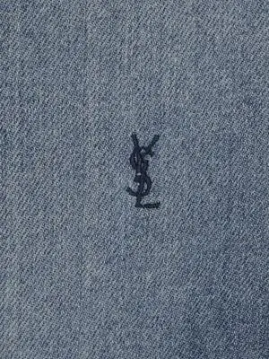 Saint Laurent Casual Cotton Denim Shirt