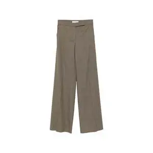 Max Mara Trousers Tailored Trousers - Green