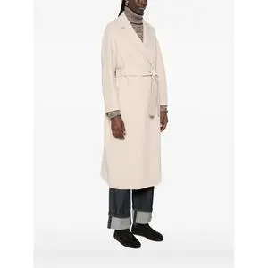 Max Mara Neutrals Coats Single Breasted Coats
