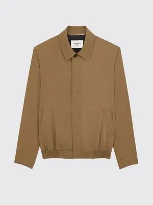 Saint Laurent Cassandre Cotton Overshirt
