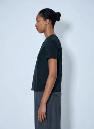 JIL SANDER V-neck Silk-blend Top
