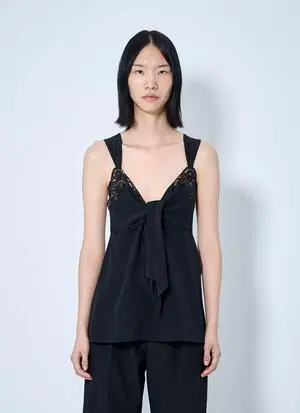 Chloe Tie Detailed Camis Tanks For Women