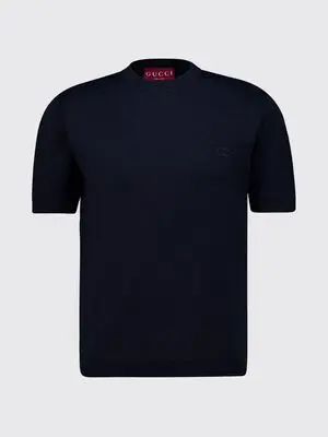 Gucci Gg Cotton Knit Top