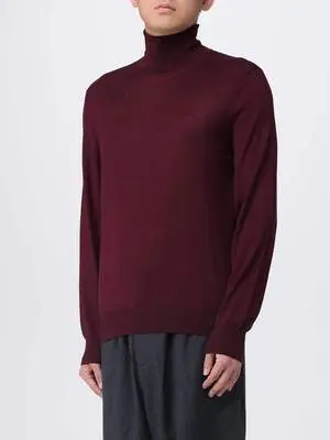 Saint Laurent Doclevita Wool Pullover - Red