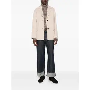 Max Mara Neutrals Coats Single Breasted Coats