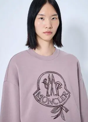 Moncler Logo Embroidered Sweatshirt