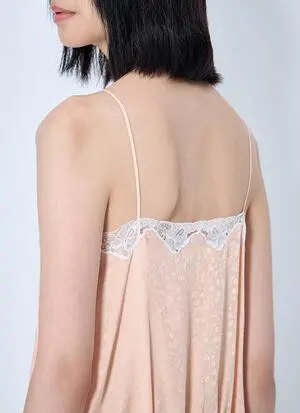 Chloé Lace Trim Camisole Top