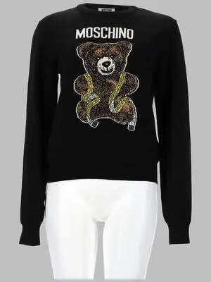 Moschino Maglia Teddy - Black