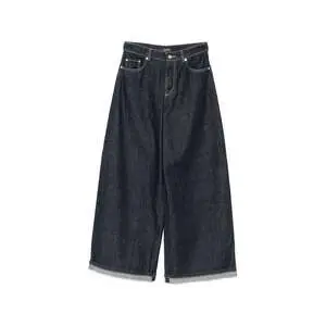 Max Mara Denim Wide-leg Jeans - Blue