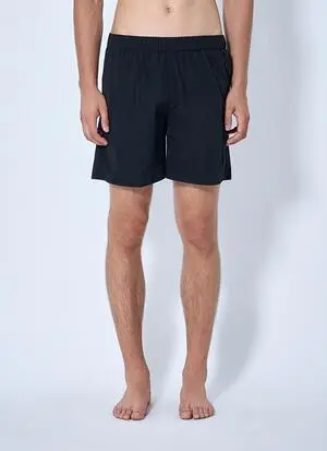 Moncler Elasticated Waist Swim Shorts - Black