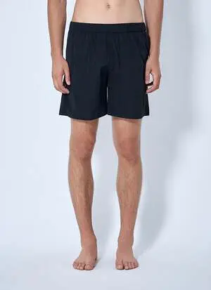 Moncler Elasticated Waist Swim Shorts - Black