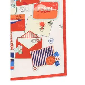 Fendi Neutrals Scarves