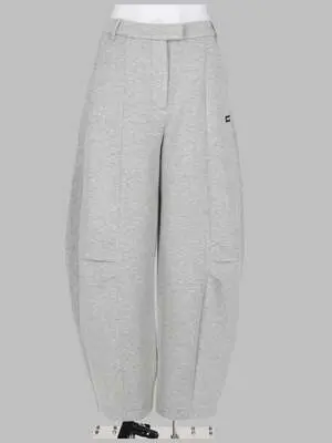 ROTATE BY BIRGER CHRISTENSEN Pantalone Cargo In Scuba - Gray