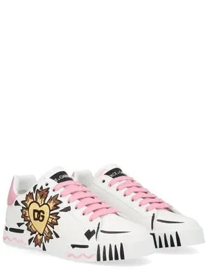 Dolce & Gabbana Portofino Sneaker - Pink