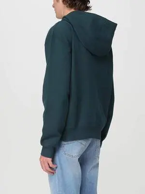 Saint Laurent Cotton Hoodie - Green