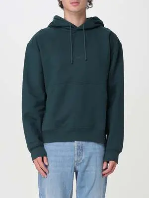 Saint Laurent Cotton Hoodie - Green